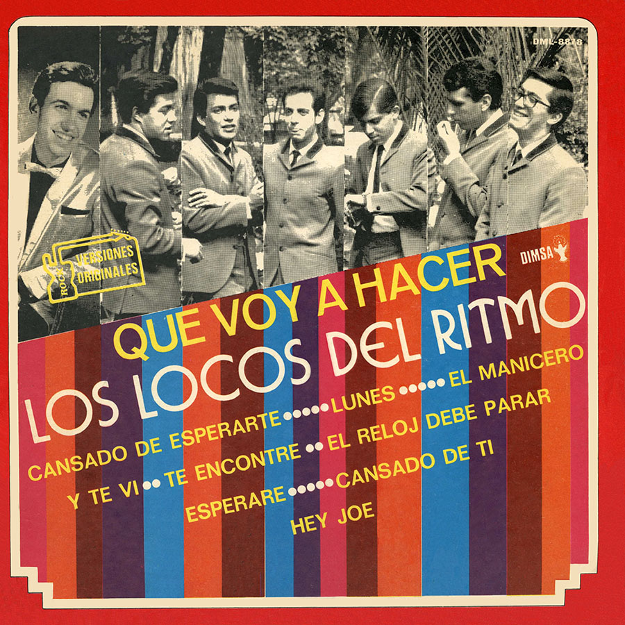 Los Locos Del Ritmo LP Que Voy A Hacer label Dimsa, Mexico, 1974
